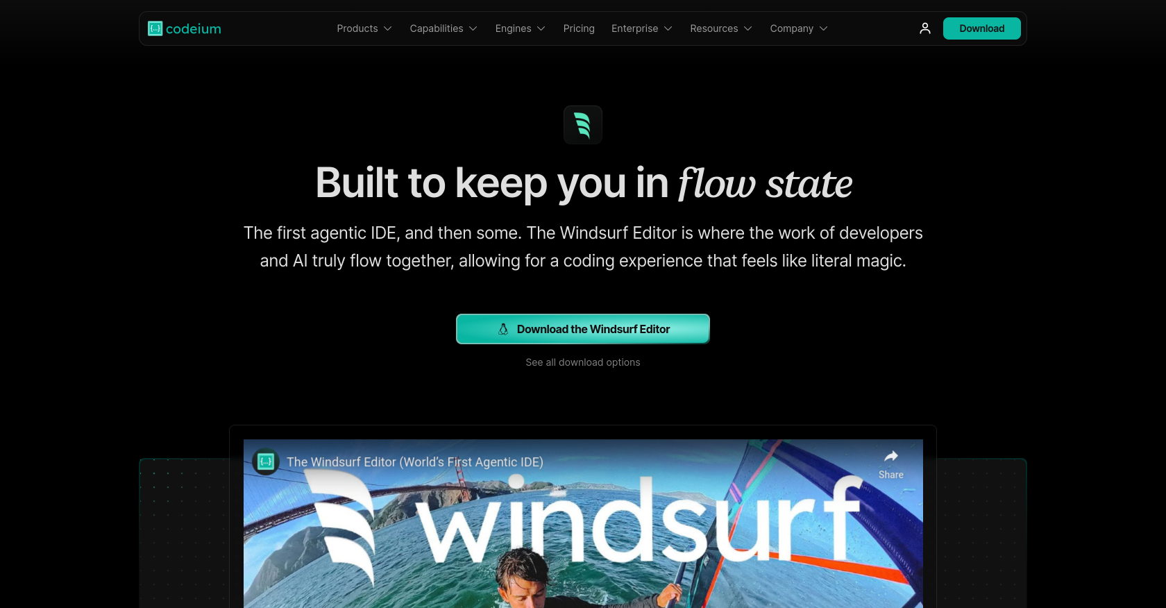 Windsurf Editor by Codeium - AI-Powered IDE for Developers - Proaitools