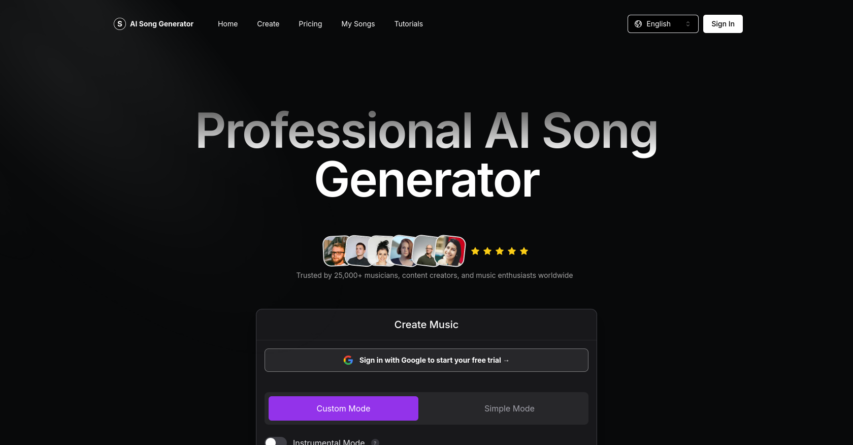 AI Song Generator AI: Free AI Song Maker Online - Proaitools