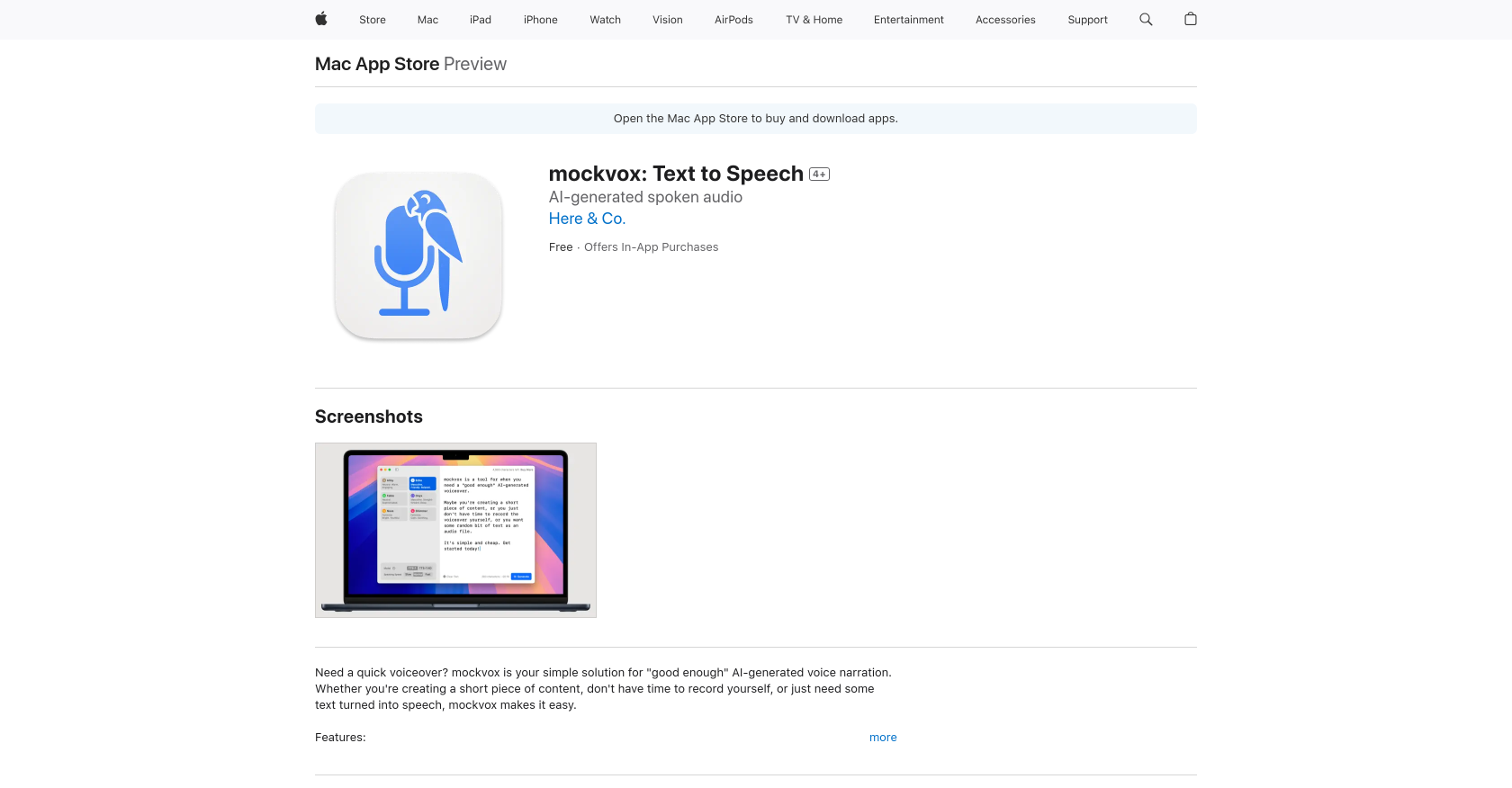 mockvox: AI Text to Speech Tool - Proaitools