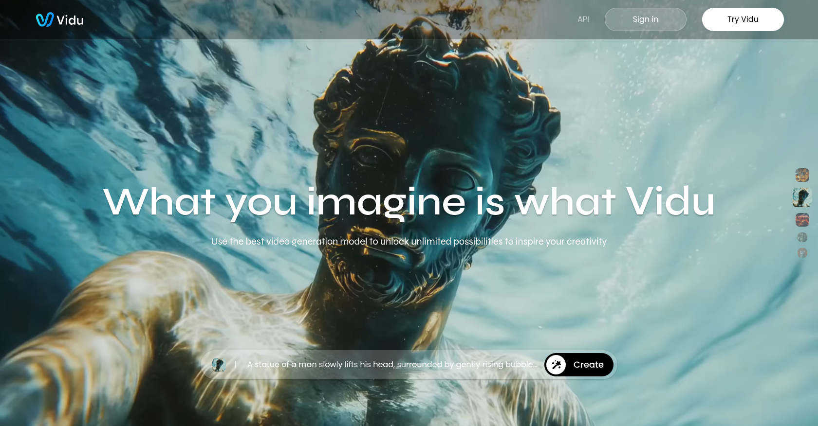 Vidu AI Video Generator | AI Video Creation from Text and Images - Proaitools