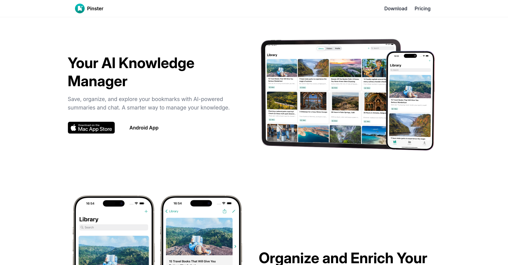Pinster AI: AI-Powered Bookmark Manager - Proaitools