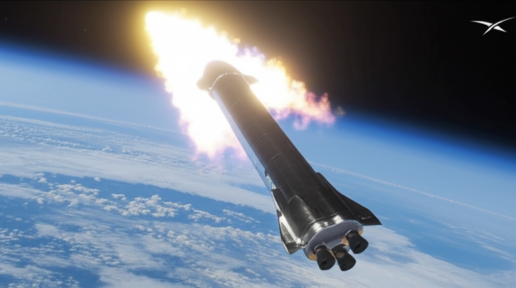 SpaceX Starship Test Flight 9 Reaches Orbit But Ends in Uncontrolled Re ...